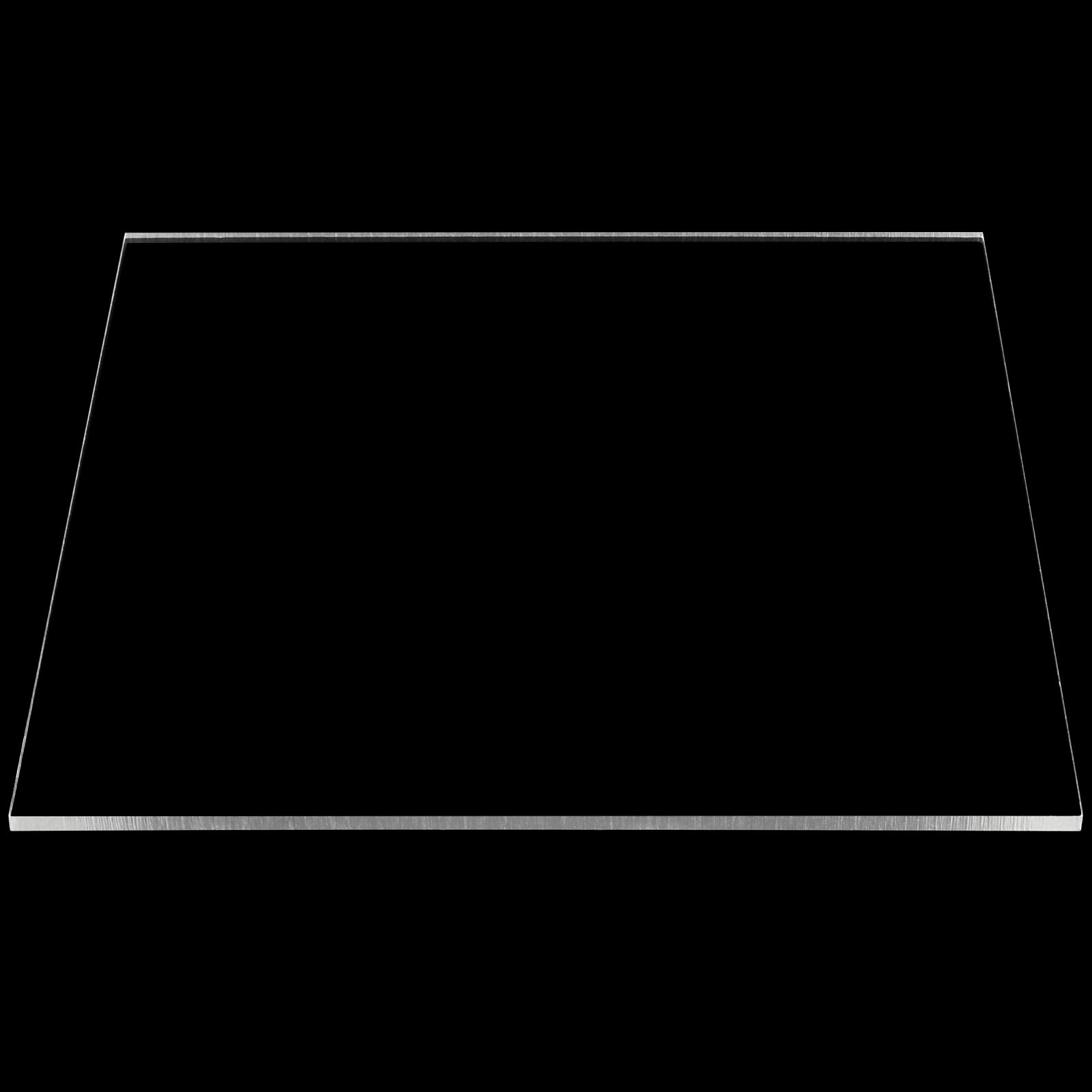 ZEONHAK 5 PCS 12 x 12 x 1/4 Inches Clear Acrylic Sheet, Transparent Plastic Plexiglass Board with Protective Film for Signs, Crafts, DIY Display Projects and More