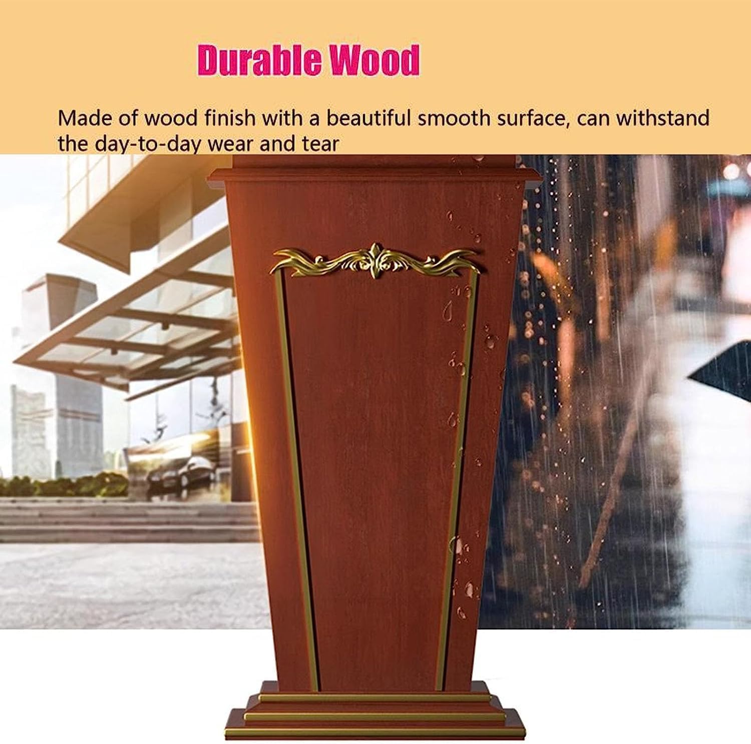 Lectern Podium Podium Stand Wooden Podium Stand Heavy Duty Professional Lecterns Easy to Assemble Church Pulpits
