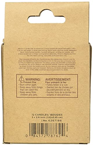 Papyrus Eco-Friendly Birthday Candles, Tie Dye (12-Count)
