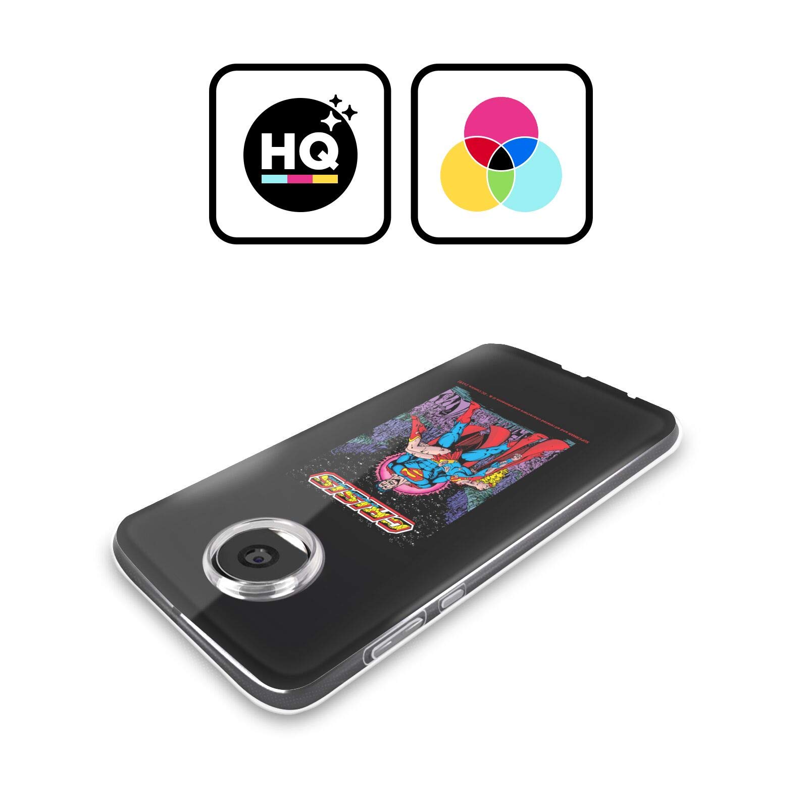 Head Case Designs Officially Licensed Superman DC Comics Supergirl Crisis on Infinite Earths Famous Comic Book Covers Soft Gel Case Compatible with Moto E7 Power/Moto E7i Power
