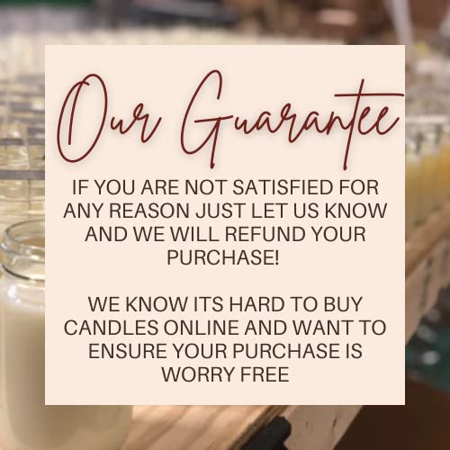 Nika's Home Pumpkin Pie Spice Soy Candle 12oz Mason Jar Non-Toxic White Soy Handmade, Long Burning 50-60 Hours Highly Scented All Natural, Clean Burning Candle Gift Décor