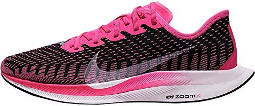 Nike Women Jogging Road Running Shoe, Pink Blast White Black True Berry, 12 US