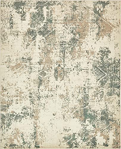 Unique Loom Tuareg Collection Vintage Distressed Traditional Area Rug, 8 x 10 ft, Beige/Green