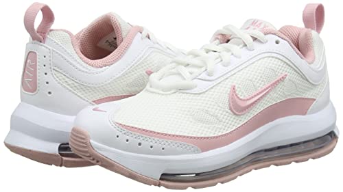 NIKE - BNWT & BOX - WOMEN - SHOES SNEAKERS NIKE AIR MAX AP URBAN LEISURE WOMEN cu4870-101 - 10 - WHITE/PINK GLAZE-WHITE