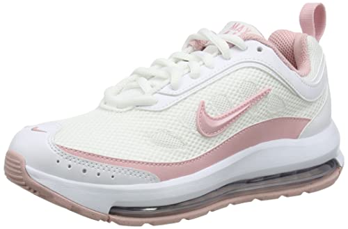 NIKE - BNWT & BOX - WOMEN - SHOES SNEAKERS NIKE AIR MAX AP URBAN LEISURE WOMEN cu4870-101 - 10 - WHITE/PINK GLAZE-WHITE