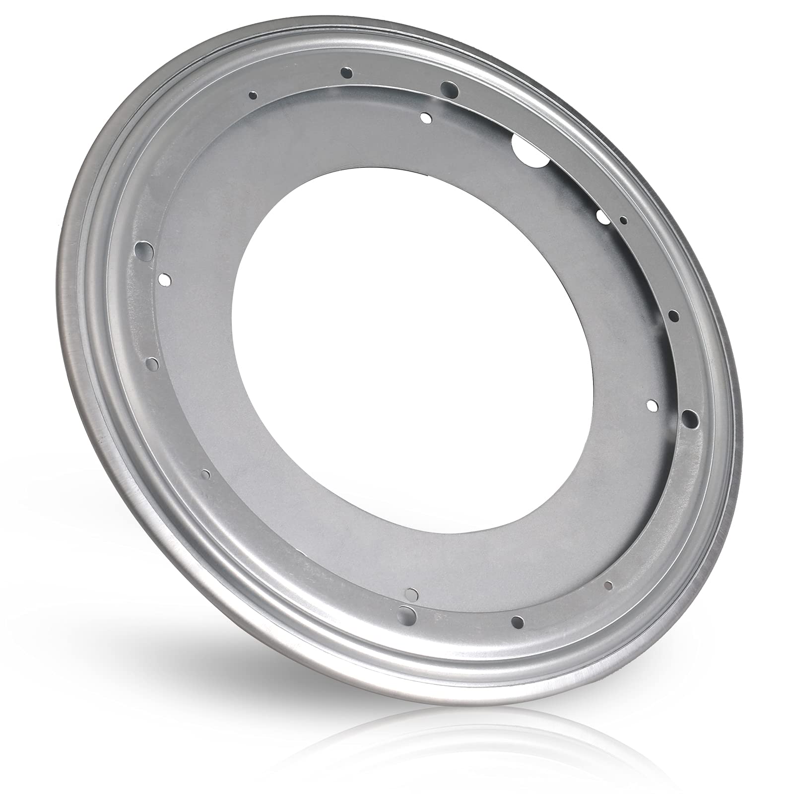 12-Inch Heavy Duty Lazy Susan Hardware, 6.3/16'' Thick Rotating Bearing Plate with 1000lbs Capacity, Lazy Susan Turntable Bearing for 360 Degree Rotating Table, Serving Tray