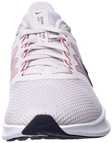 NIKE Women's Sneaker Running Shoe, Venice Blackened Blue Rush Pink White, 9