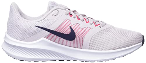 NIKE Women's Sneaker Running Shoe, Venice Blackened Blue Rush Pink White, 9