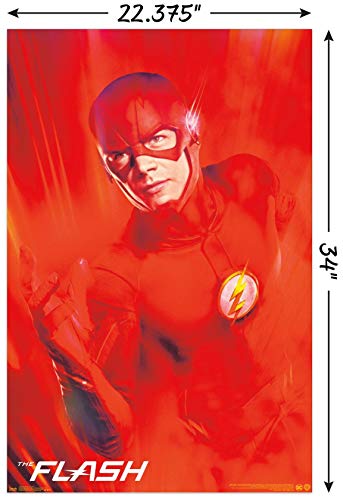 Trends International DC Comics TV - The Flash - Key Art Wall Poster, 22.375" x 34", Unframed Version