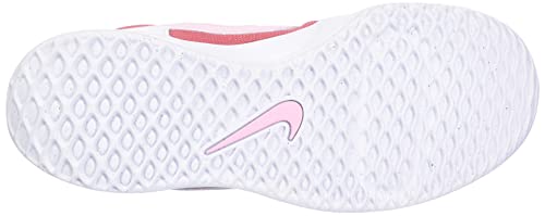 NIKE W Zoom Court Lite 3, Women's Sneaker, White Med Soft Pink Adhoba, 13 AU