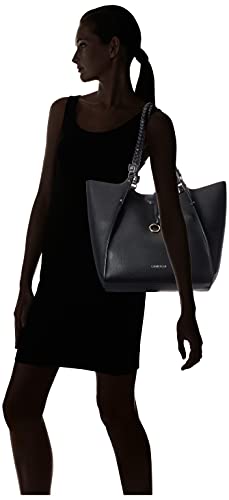 Calvin Klein Shelly Rocky Road Novelty Large Tote, Black/Gold