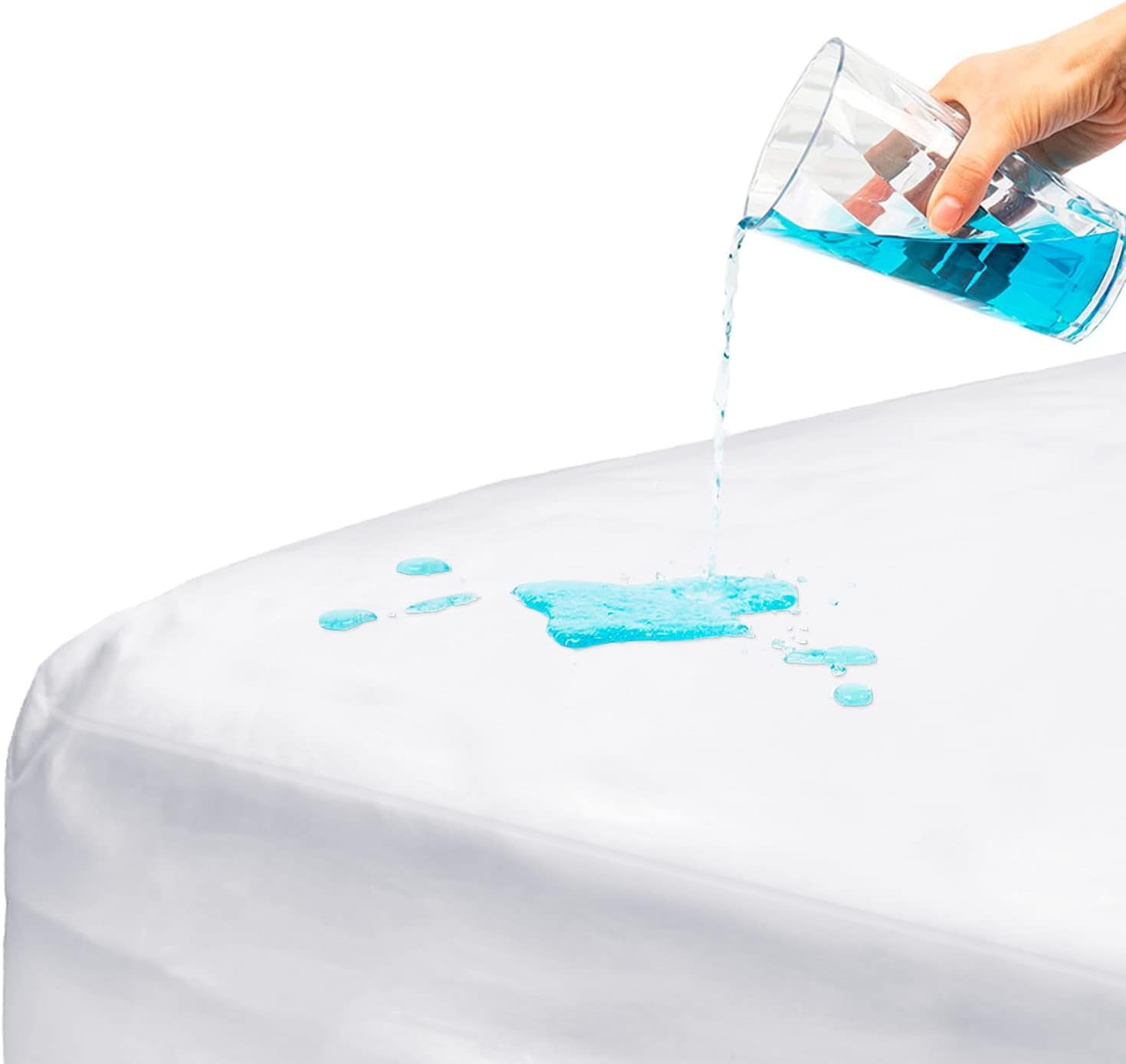 DMI Waterproof Mattress Protector and Mattress Cover, Encased Zippered Fit, Twin, Packaging may vary