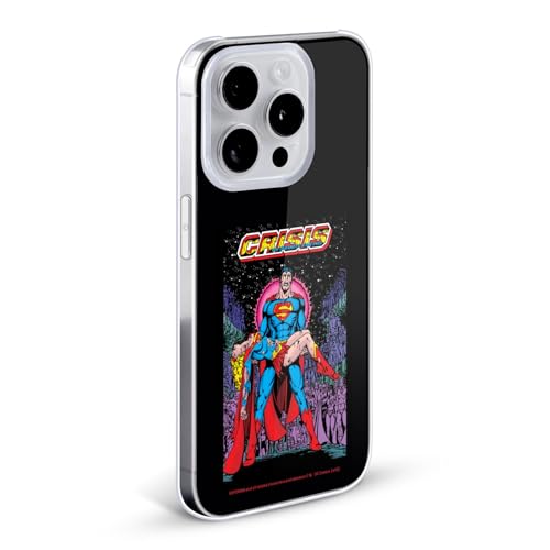 Head Case Designs Officially Licensed Superman DC Comics Supergirl Crisis on Infinite Earths Famous Comic Book Covers Hard Back Case Compatible with Apple iPhone Xs Max