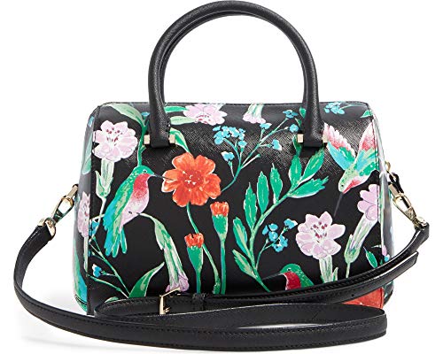kate spade new york Cameron Street Jardin Lane Large Satchel, Black Multi