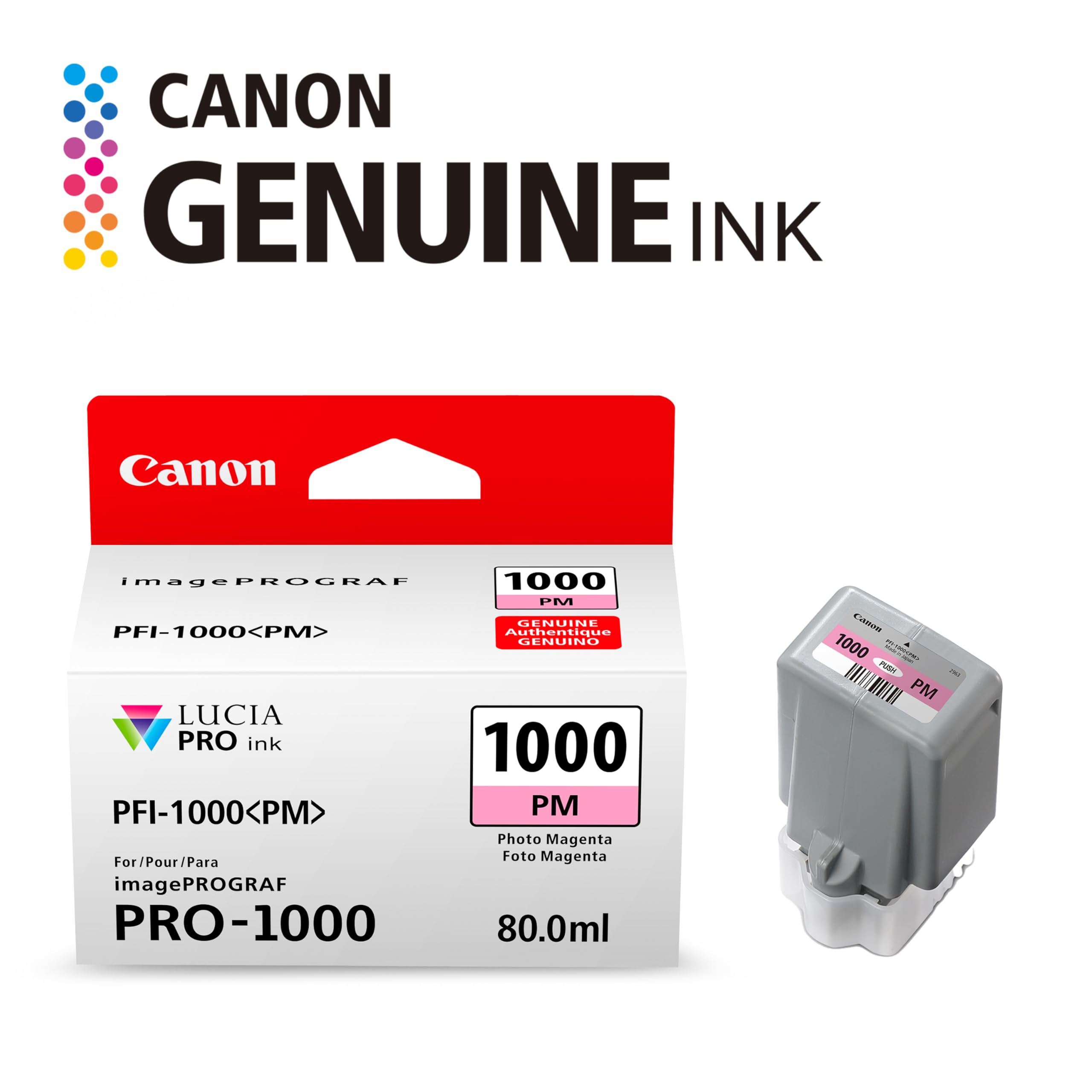 CanonInk Lucia PRO 0551C002 Individual Ink Tank - Magenta