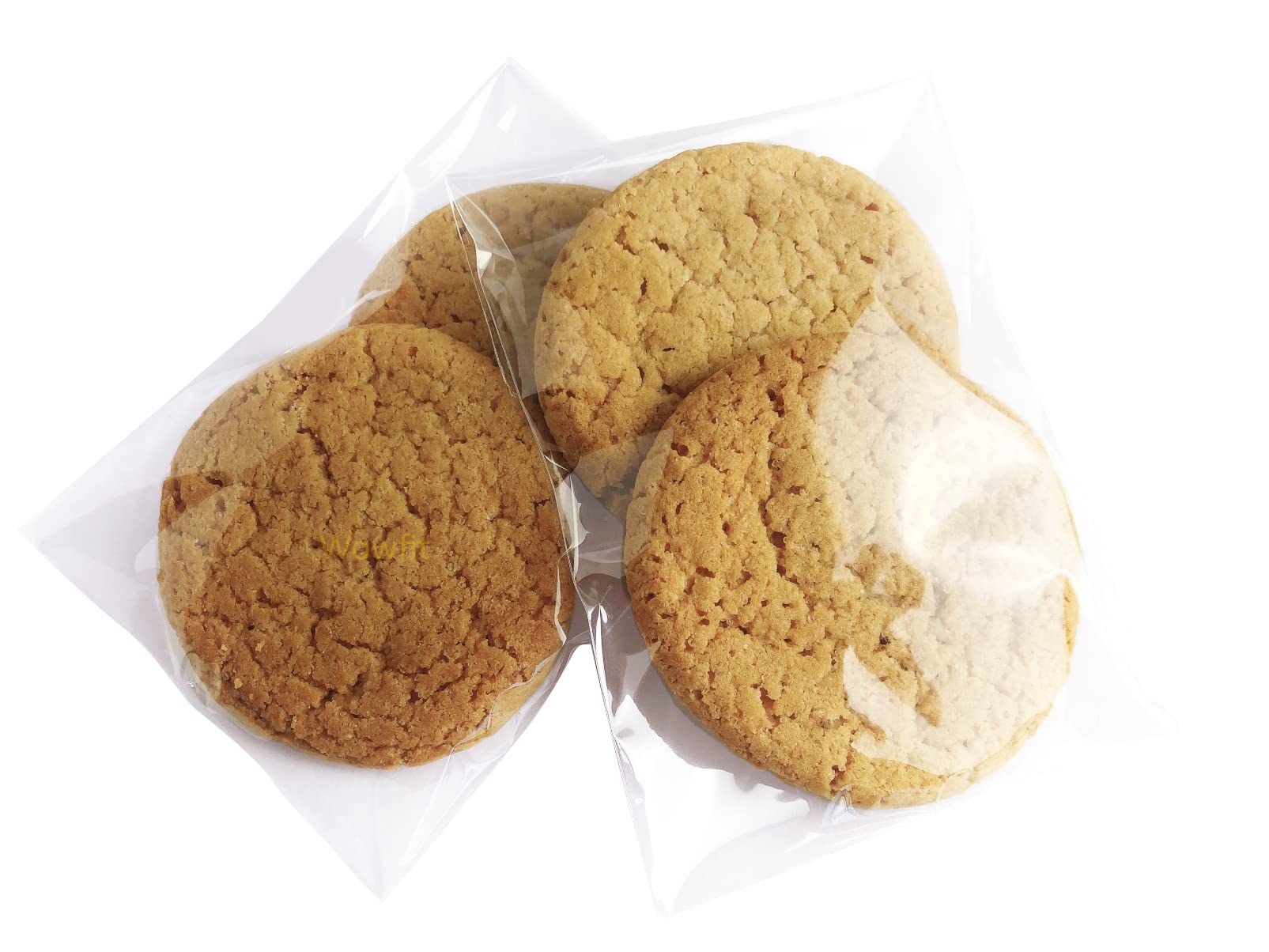 Wowfit 1000 CT 4x6 inches Clear Cello Cellophane Plastic Bags, Re-Sealable Self-Sealing Cello Bags Great for Cookies, Decorative Wrappers, Party Favors, Candy and More (4 x 6 inches)