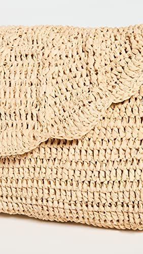 Mar Y Sol Women's Marcella Clutch, Natural, Tan, One Size