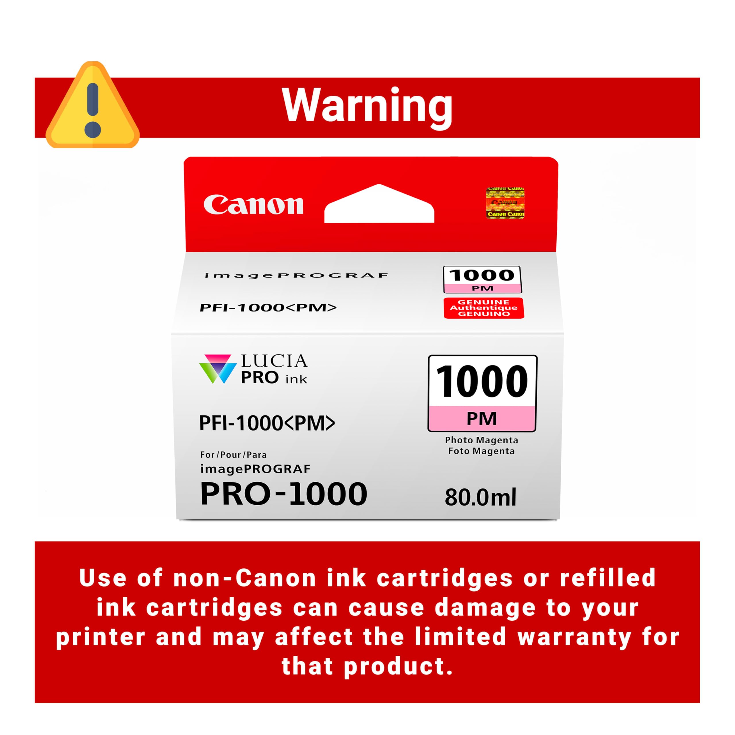 CanonInk Lucia PRO 0551C002 Individual Ink Tank - Magenta