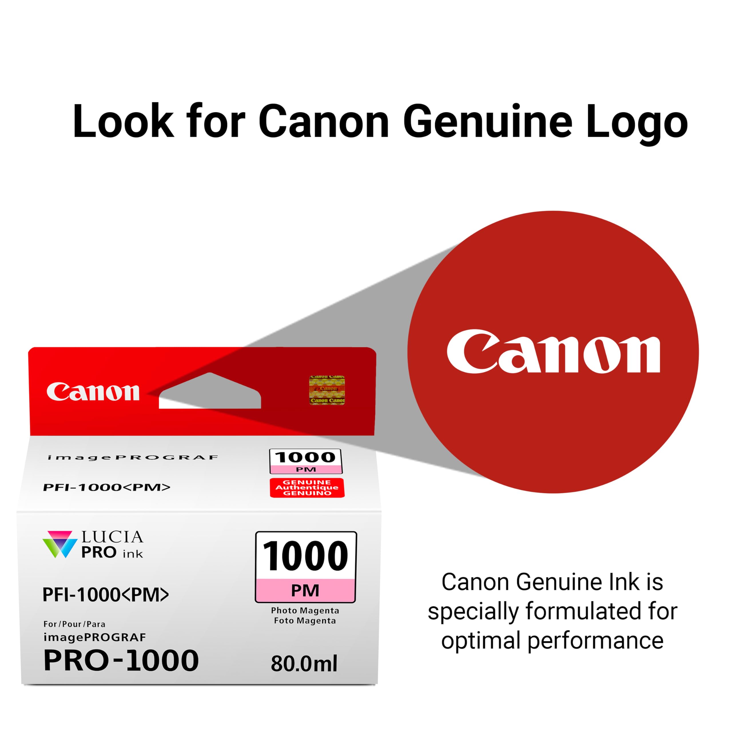 CanonInk Lucia PRO 0551C002 Individual Ink Tank - Magenta