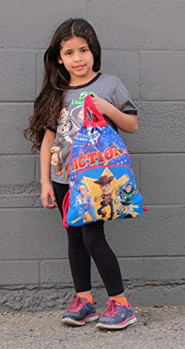 Disney Toy Story 4 Tote 15" Sling Bag Woody Buzz Bo Peep Forky Print