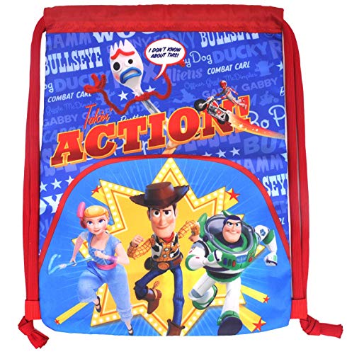 Disney Toy Story 4 Tote 15" Sling Bag Woody Buzz Bo Peep Forky Print