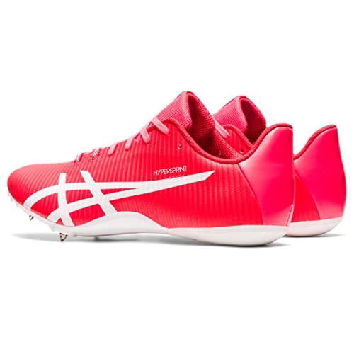 ASICS Unisex Hypersprint 8 Track & Field Shoes, 9, Diva Pink/White