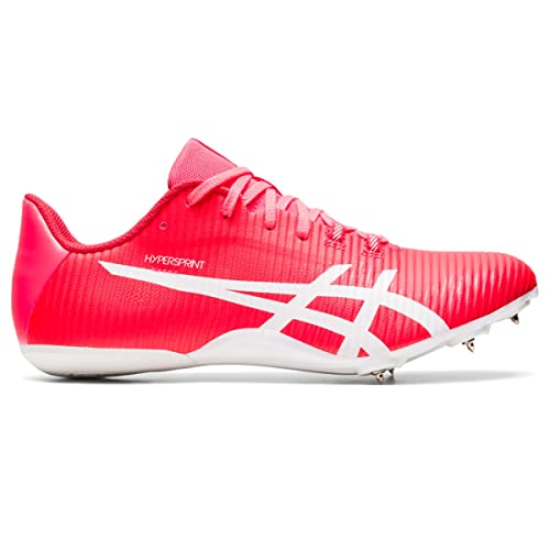 ASICS Unisex Hypersprint 8 Track & Field Shoes, 9, Diva Pink/White