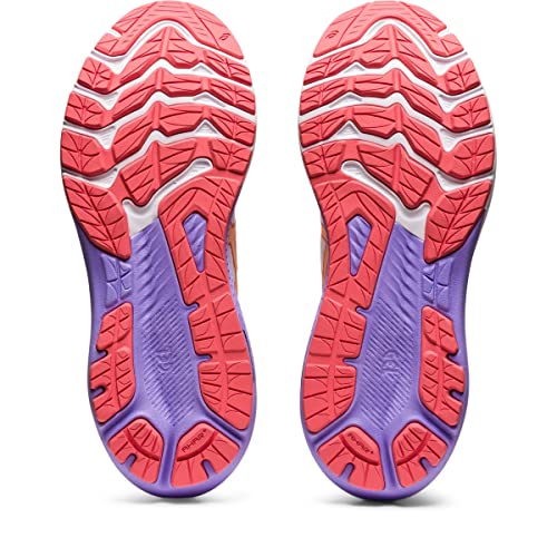 ASICS GT-2000 11 Shoes for Women - Jacquard Mesh Upper, Lace Up Closure, Classy, and Comfy Wear White/Summer Dune 9 B - Medium
