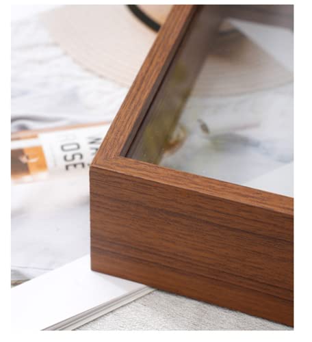 Cumuiu Shadow Box Frame Display Dried Flowers Frame Double Sided Plant Specimen Frame for Pressed Flowers Dried Leaf (6" x 8")