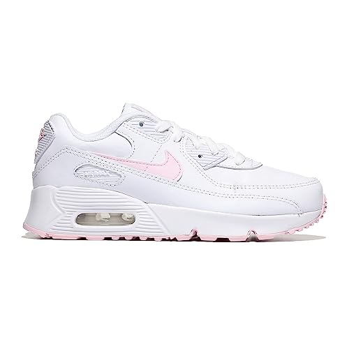 Nike Air Max 90 LTR White/Pink Foam-White-White (CD6867 121) - 12.5