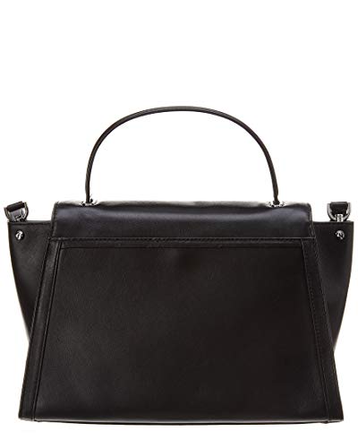 MICHAEL Michael Kors Women's Whitney Medium Satchel, Black, One Size
