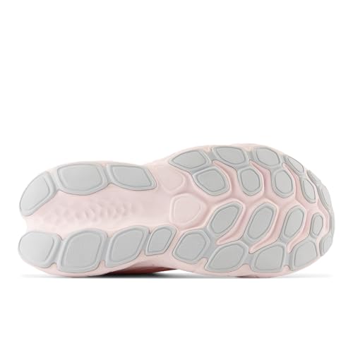 New Balance Women's WMORV4 Running Shoe, Quartz Grey/Washed Pink/Grapefruit, 8.5