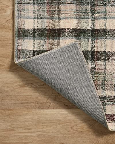 Loloi Chris Loves Julia x Humphrey Collection HUM-03 Forest/Multi, Contemporary 5'-0" x 7'-0" Area Rug feat. CloudPile™