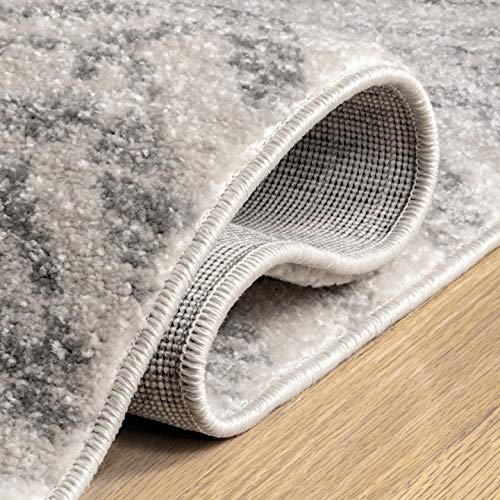 nuLOOM Rosanne Geometric Area Rug, 5' x 7' 5", Grey