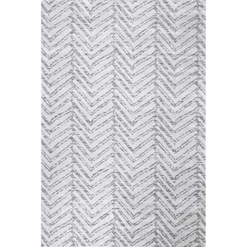 nuLOOM Rosanne Geometric Area Rug, 5' x 7' 5", Grey