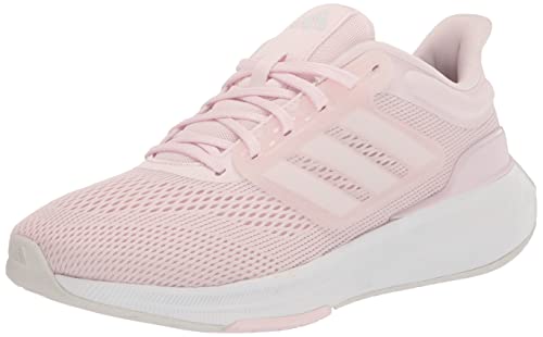 adidas Women's Ultrabounce Sneaker, Almost Pink/White/Crystal White (Wide), 11