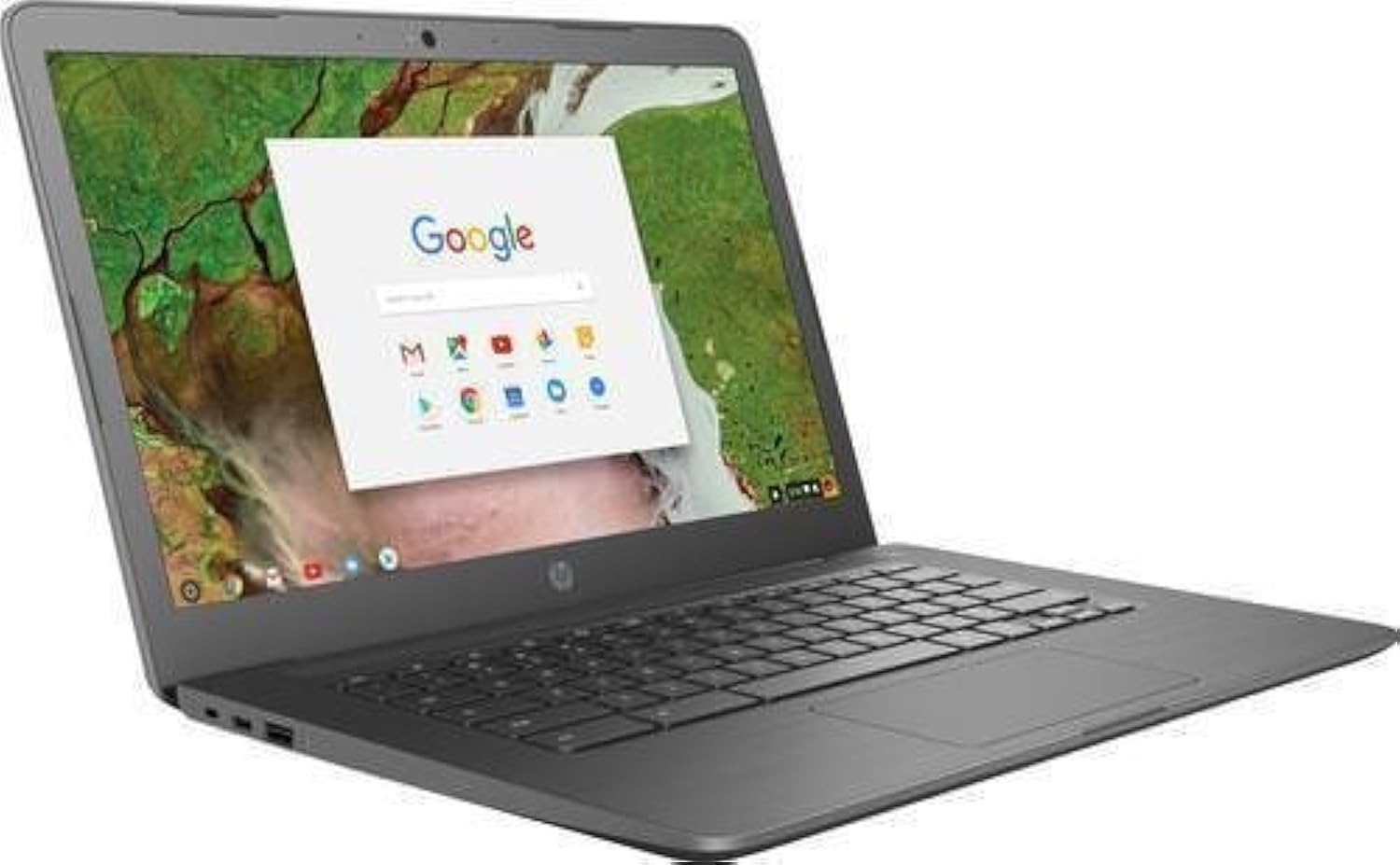 2019 HP 14" HD Touchscreen Chromebook Laptop PC, Intel Celeron N3350 Processor, 4GB DDR4 RAM, 32GB eMMC, 802.11ac, Bluetooth, USB-C 3.1, No DVD, Chrome OS ( Grey)