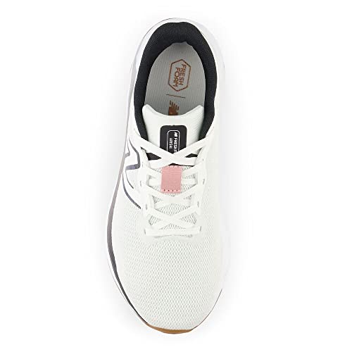 New Balance Women's Fresh Foam Arishi V4 Running Shoe, White/Tobacco, 8.5