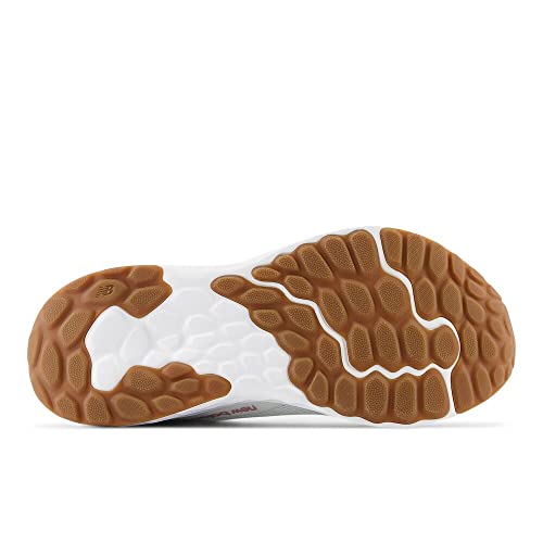 New Balance Women's Fresh Foam Arishi V4 Running Shoe, White/Tobacco, 8.5