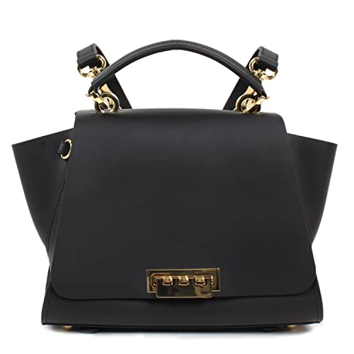 ZAC Zac Posen womens Eartha Iconic Backpack Convertible Top Handle Bag, Black, One Size US
