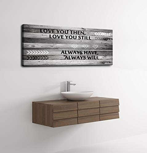 A71841 Wall Art Love You Still Large Wall Art Canvas (Ready To Hang) For Master Bedroom Wall Decor bathroom decor