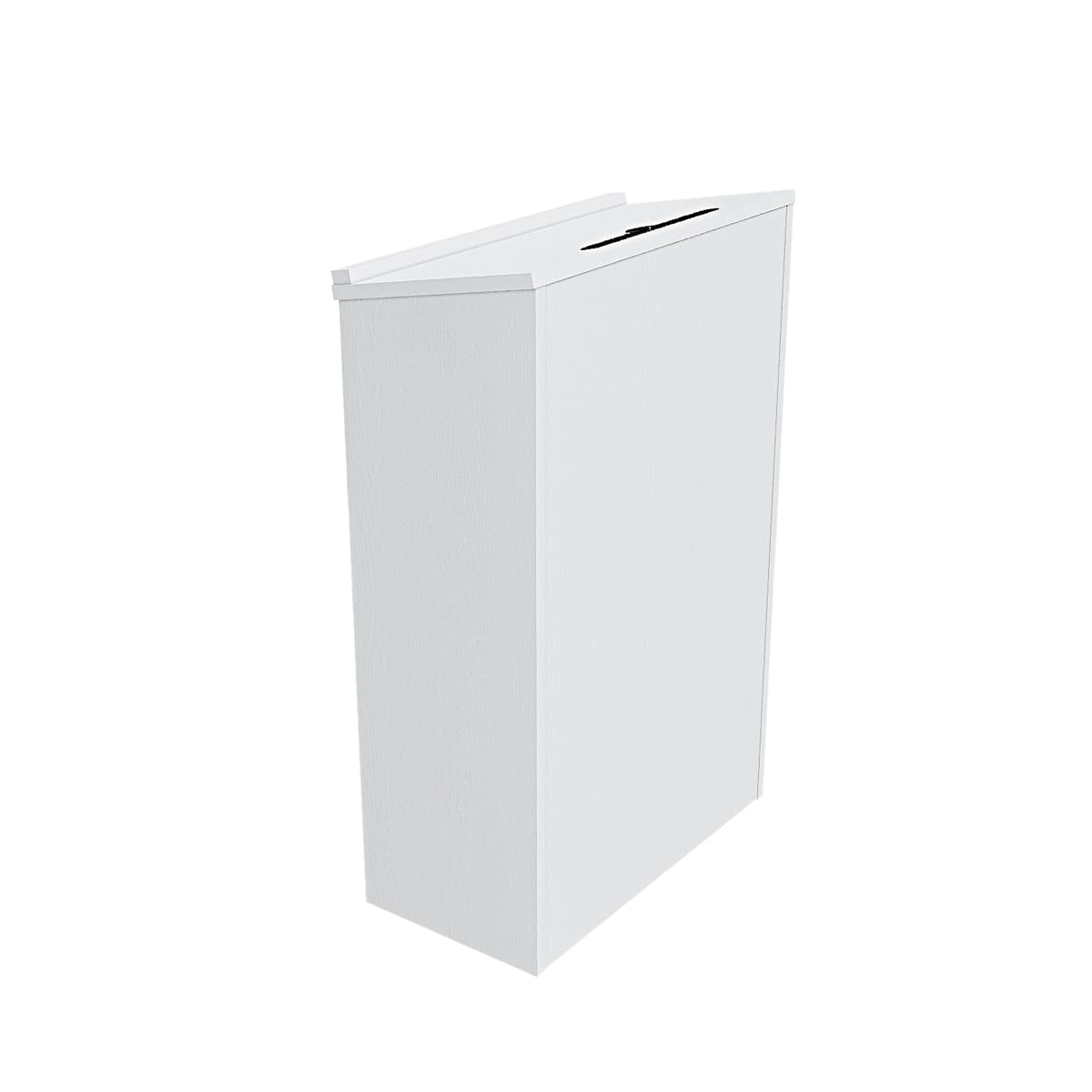 Panana Podium Stand- Portable Podium Stand Hostess Stand Desk with Adjustable Shelf for Churches, Lectern Classrooms, Office (White)