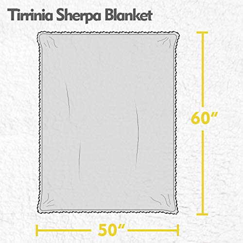 Tirrinia Christmas Blankets and Throws, Scotland, Soft Warm Cozy, Checkered Blanket Winter Cabin Throw, 50β x 60" Red & Green Buffalo Plaid