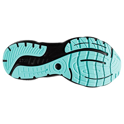 Brooks Women's Glycerin 20 Neutral Running Shoe - Black/Blue Light/Pink - 7.5 Medium