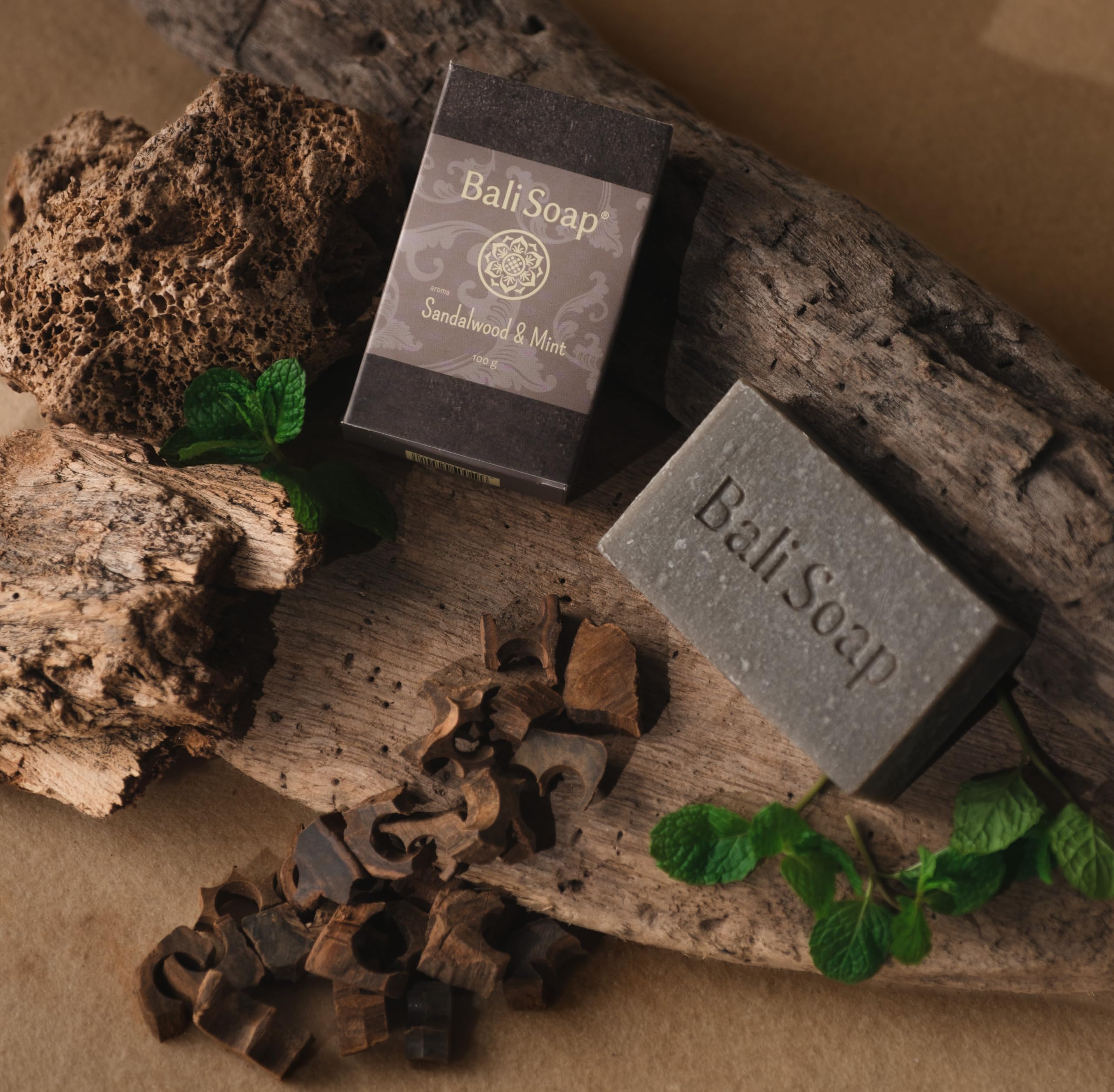 Bali Soap - Masculine Collection Natural Soap Bar, All Natural Mens Soap, Bath Soap & Luxury Gift for Men - Vegan & Handmade Soaps for Face, Hand & Body, 6pc 3.5 Oz Each