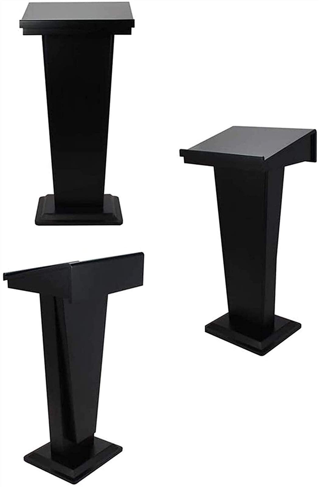 MObyat Lectern Podium Stand,Lectern Tabletop Lectern Podium Hosting Reception Heavy Duty Commercial Podium Tall Podium for Floor Wooden Lectern Podium for Church School Presentation