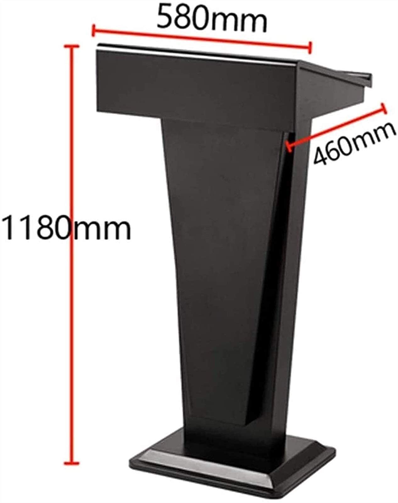 MObyat Lectern Podium Stand,Lectern Tabletop Lectern Podium Hosting Reception Heavy Duty Commercial Podium Tall Podium for Floor Wooden Lectern Podium for Church School Presentation