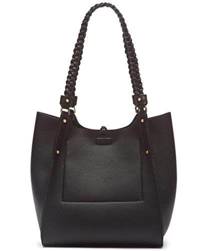Calvin Klein Shelly Rocky Road Novelty Tote, Black/Gold