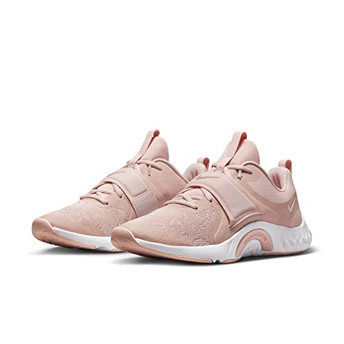 Nike Women's Renew in-Season TR 12 Sneaker, Pink Oxford/Barely Rose-White, 8