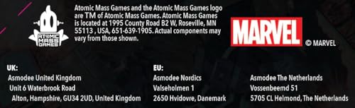 Marvel: Crisis Protocol Asgardians Affiliation Pack - United Might of Asgard! Tabletop Superhero Game, Ages 14+, 2 Players, 90 Minute Playtime, Made by Atomic Mass Games